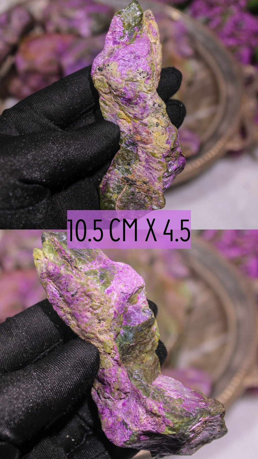 Atlantisita *Stichtita y Serpentina – Cuarzos Mexico